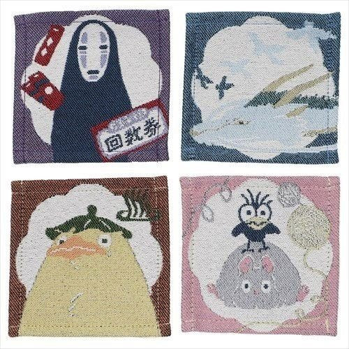 [PREORDER] Spirited Away Coaster 4-Pack Characters – Tanuki Nerd