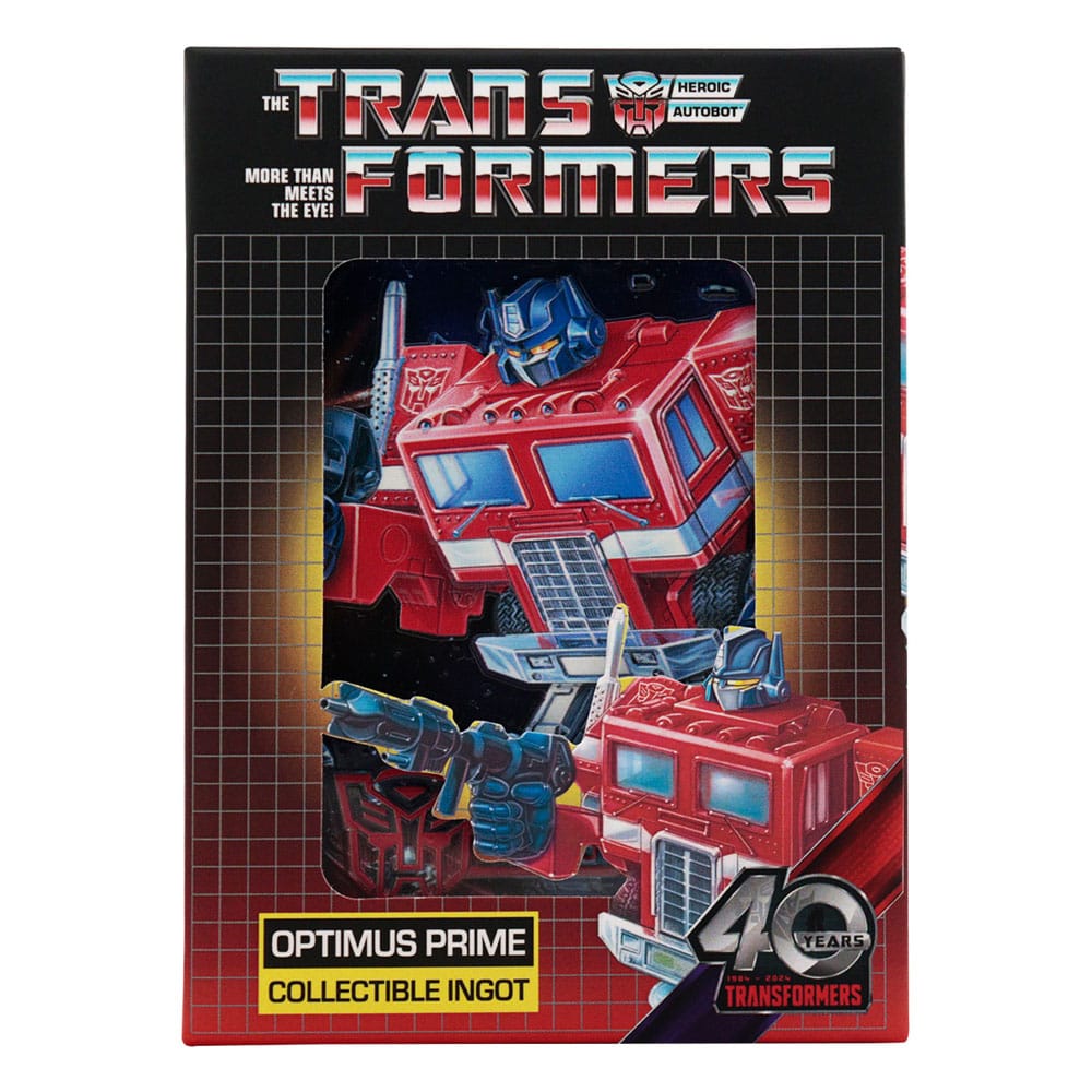 TRANSFORMERS - 40th Anniversary - Autobots - Limited Edition Ingot ...